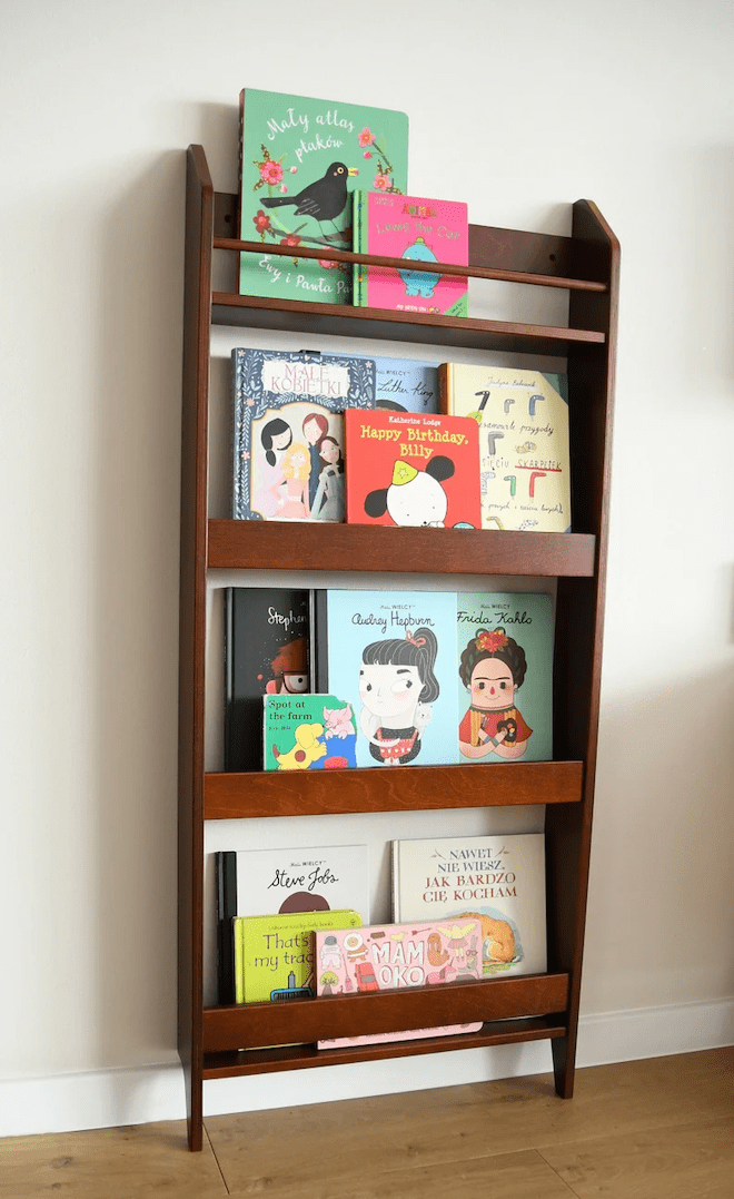 Étagère / Bibliothèque enfant Montessori • LOOVE